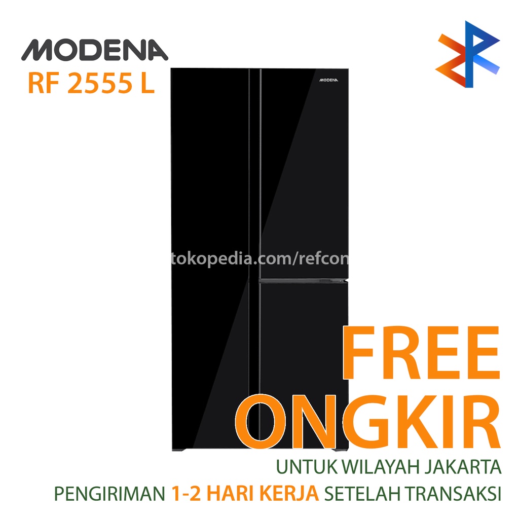 Jual Kulkas Side by Side Modena RF 2555 L / RF2555L | Shopee Indonesia