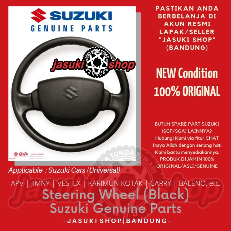 Jual Steering Wheel Setir Stir Suzuki Karimun Kotak APV Jimny Katana ...