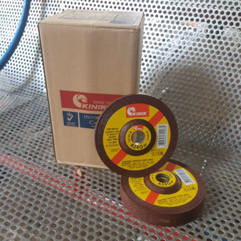 Jual Batu gerinda poles resibon merk Kinik diameter 4 inch | Shopee ...