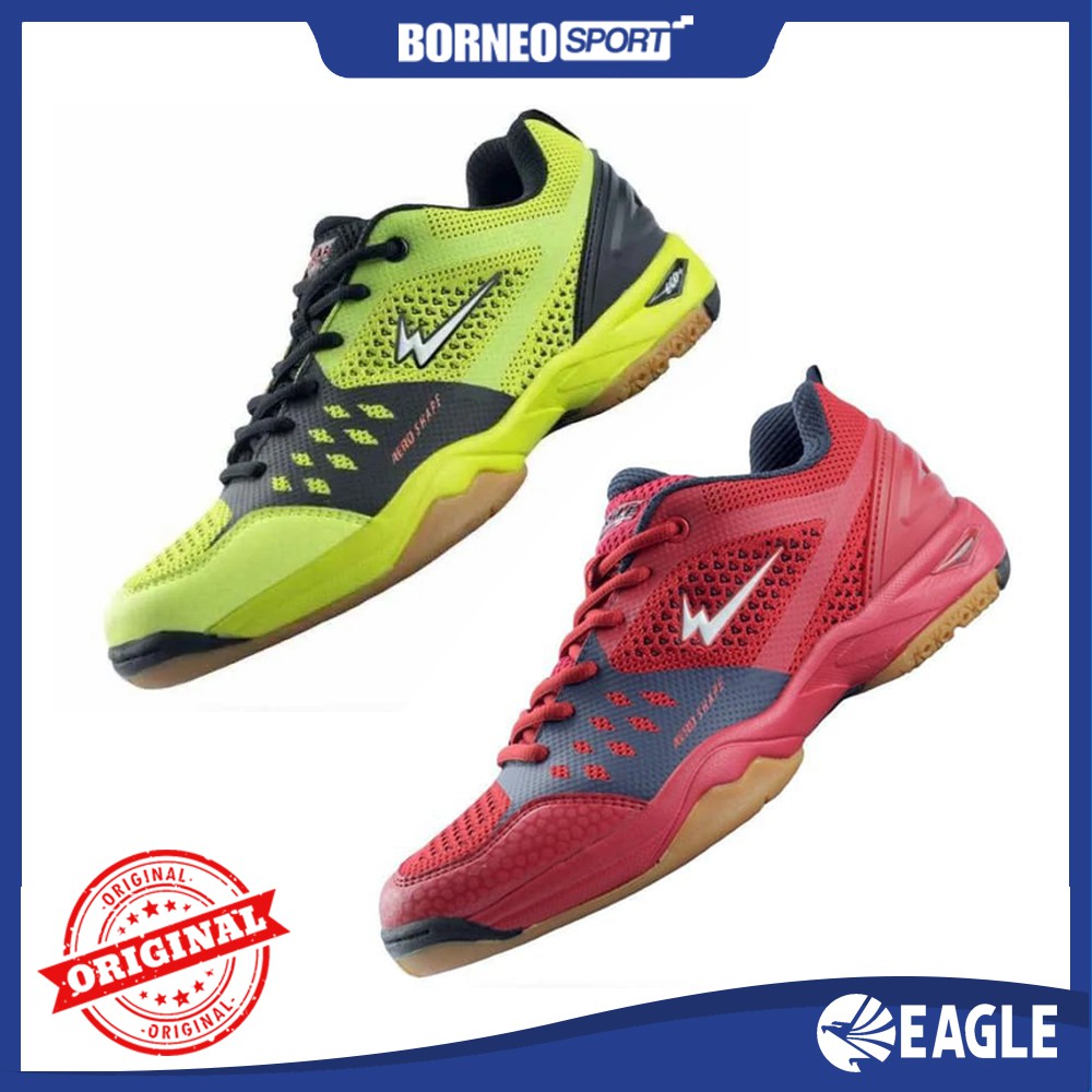 Jual SEPATU BADMINTON EAGLE RUSHER / SEPATU BADMINTON EAGLE ORIGINAL | Shopee Indonesia