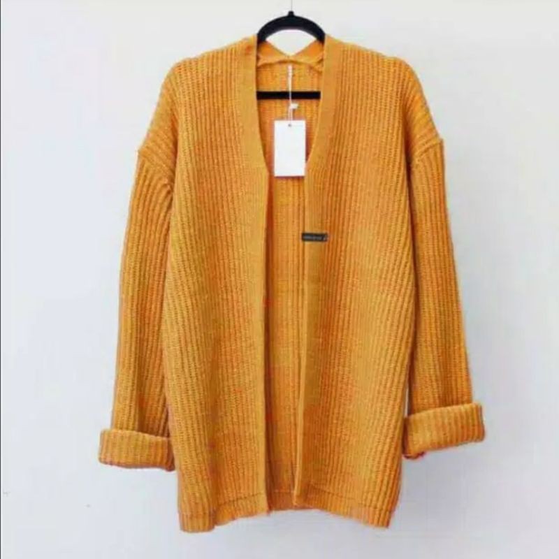 Jual KARDIGAN CARDIGAN RAJUT HALUS CARDY KNIT TERLARIS | Shopee Indonesia