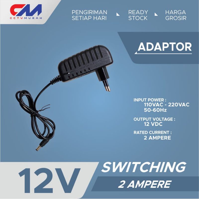 Jual Adaptor 12v 2A | Shopee Indonesia