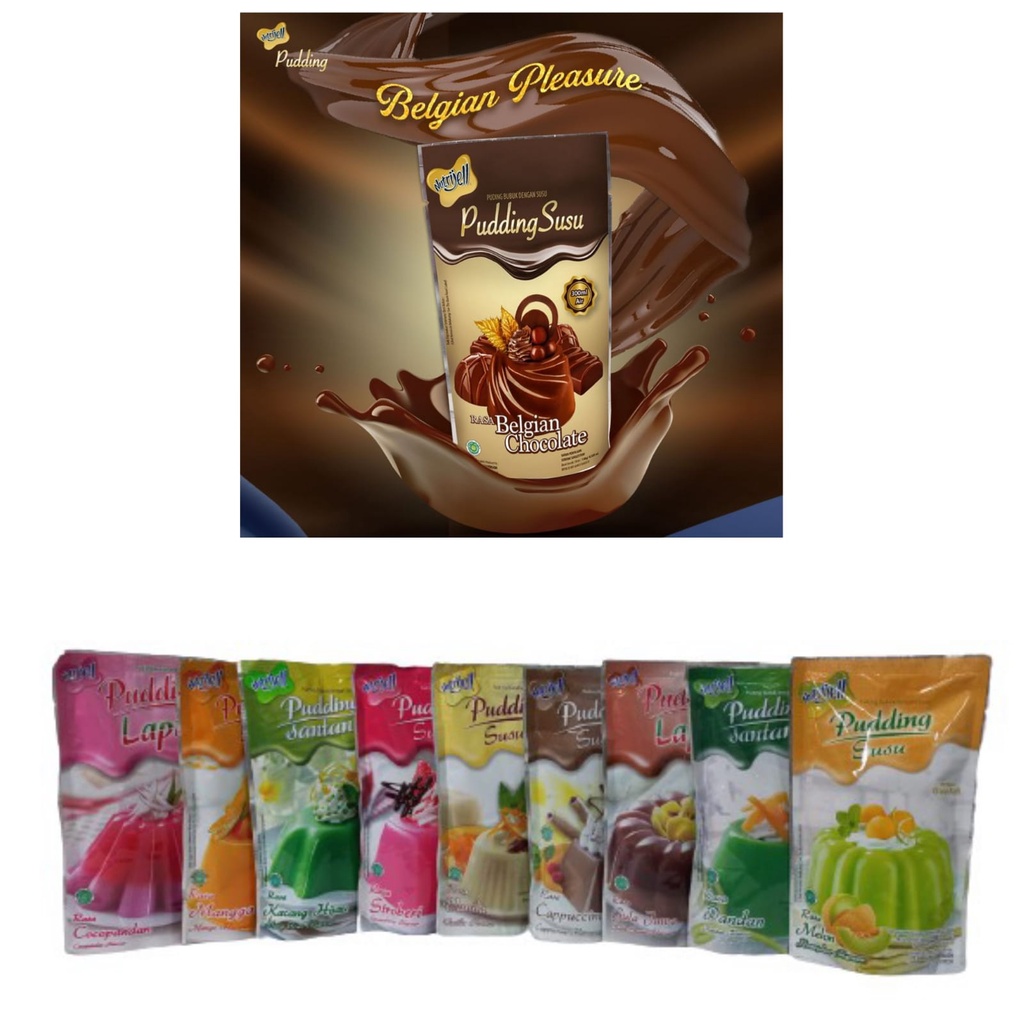 Jual Nutrijell pudding susu Pudding Powder Forisa Nutrijell Puding Susu ...