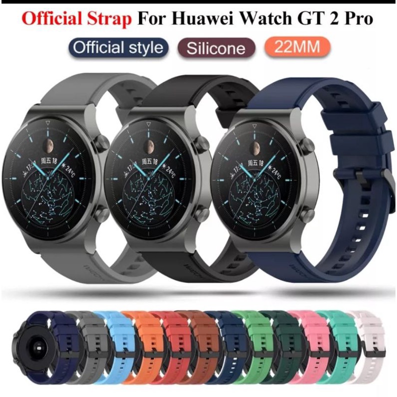 Jual Tali Strap 22mm Jam Tangan Smartwatch Huawei Watch GT 2 3 4 5 Pro ...