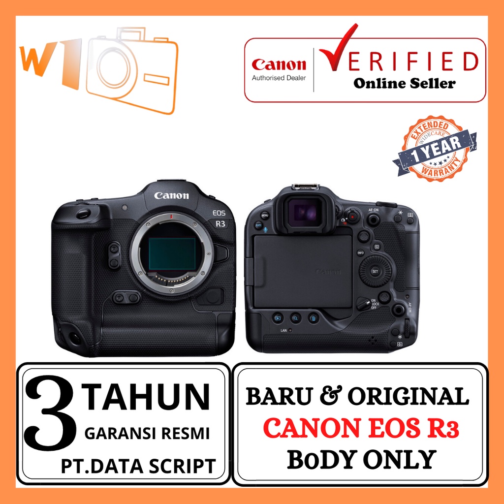 Jual Canon EOS R3 Canon R3 Mirrorless Camera Body Only - Garansi Resmi ...
