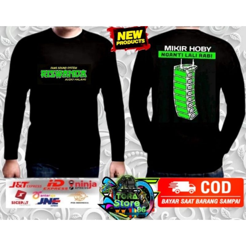 Jual Kaos lengan panjang riswanda soundsystem | Shopee Indonesia