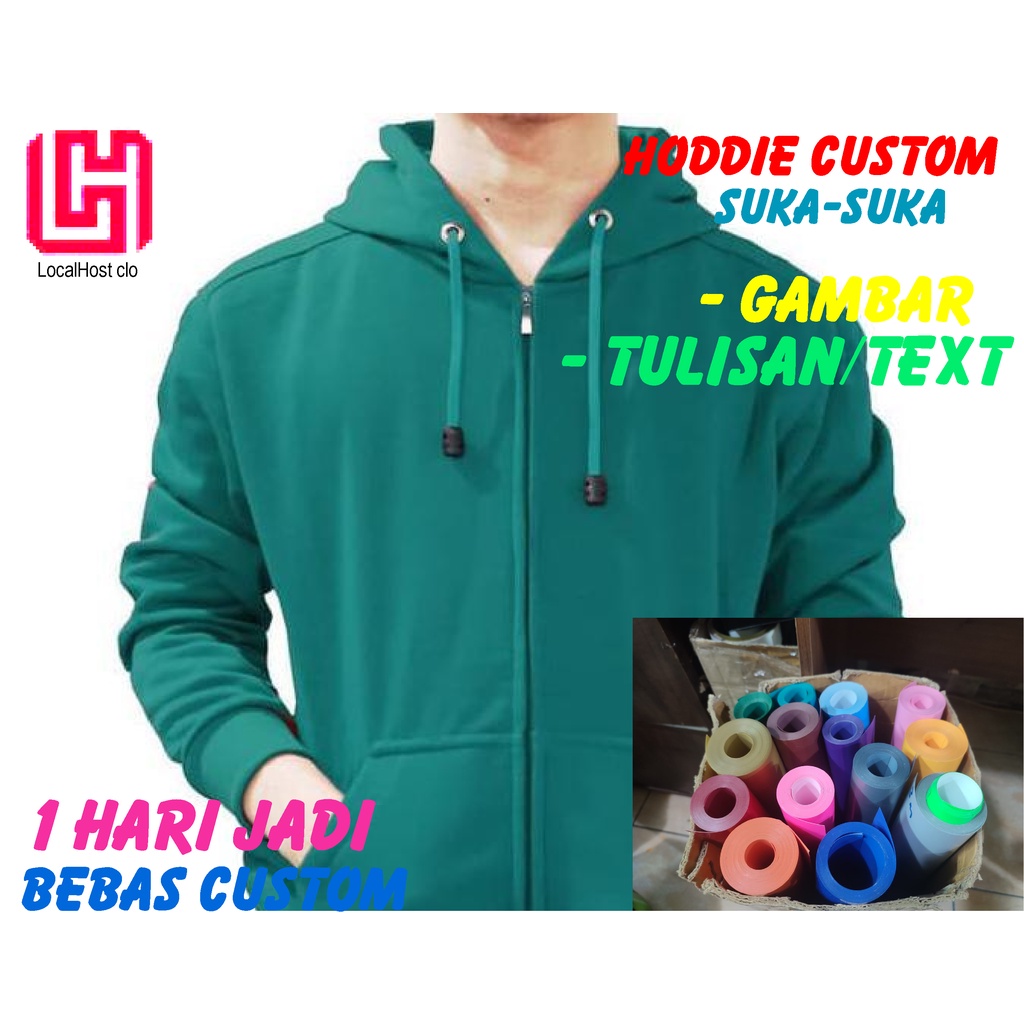 Jual HODDIE CUSTOM SABLON SATUAN | KATA-KATA | TEXT | GAMBAR BEBAS SUKA ...