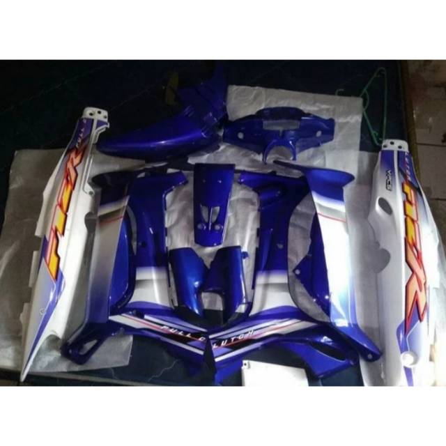 Jual Full halus YAMAHA F1ZR FIZR POSWAN warna biru putih | Shopee Indonesia