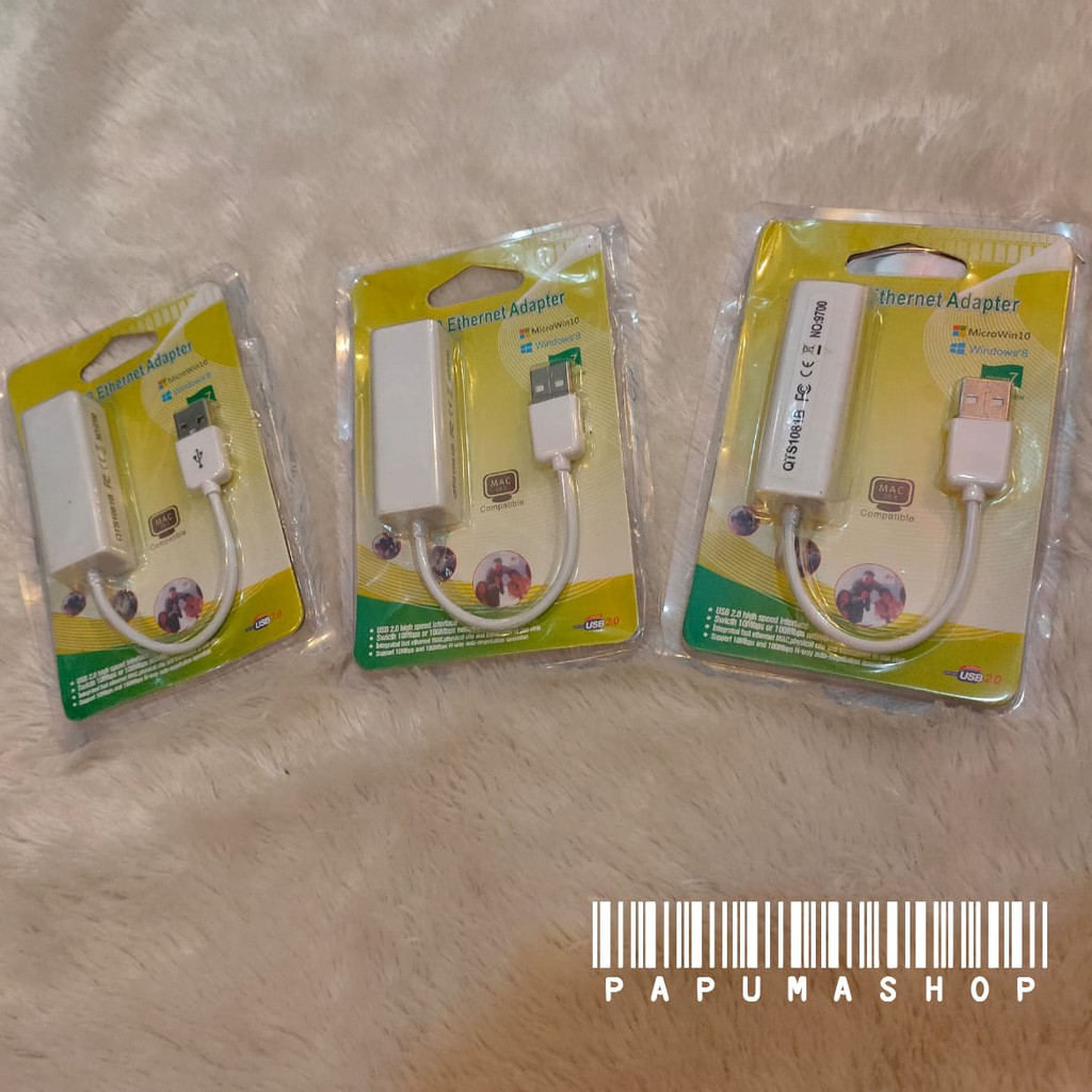 Jual USB LAN CARD / ETHERNET ADAPTER | Shopee Indonesia