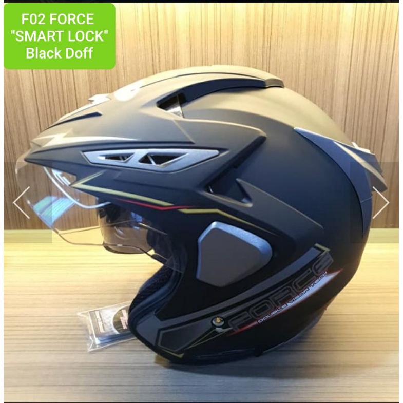 Jual HELM Motor SNI PROMO force smart lock anti maling anti pecah ...