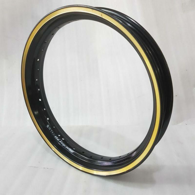 Jual Velg sprint xd 2 tone 250-17 ( black & gold ) | Shopee Indonesia