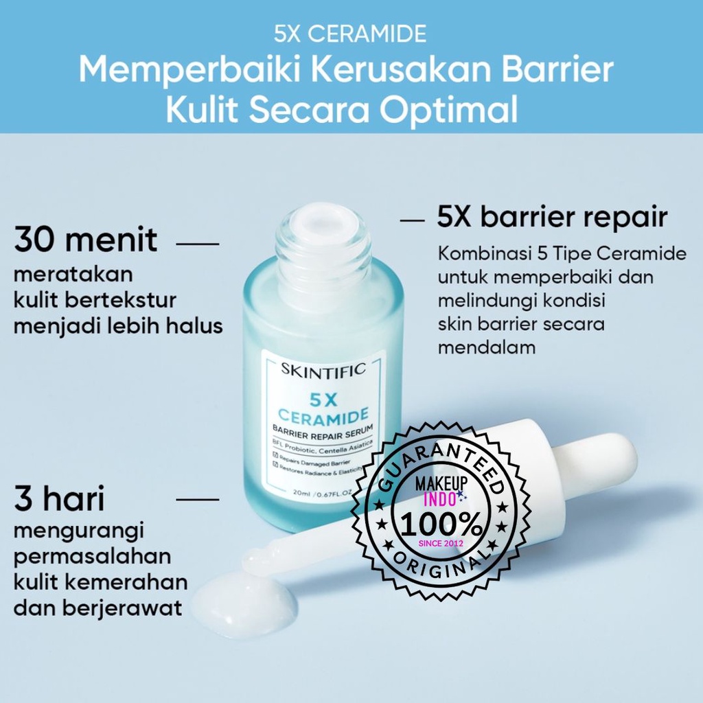 Jual SKINTIFIC - 5X Ceramide Skin Barrier Repair Serum Scientific Power ...