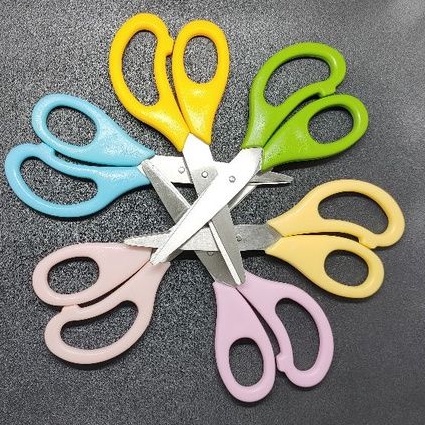 Jual Gunting pattern anak sekolah, ringan,kuat,aman,nyaman, motif dan ...