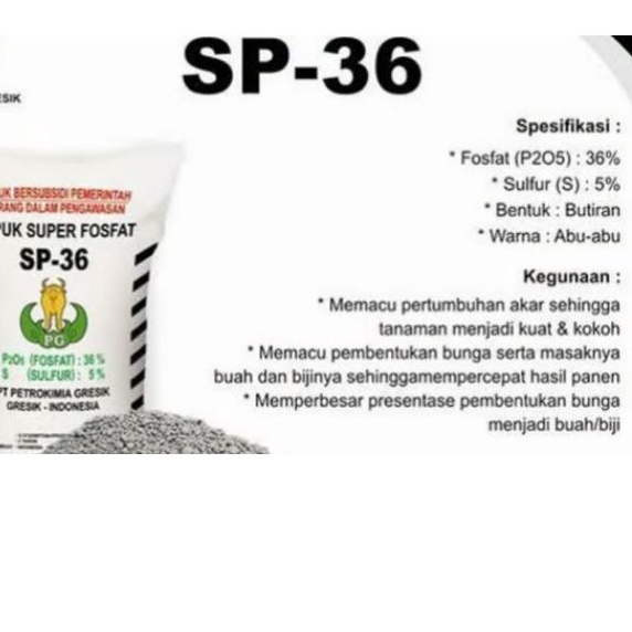 Jual PUPUK SP 36/PUPUK TSP/PUPUK NPK/PUPUK/ISI 1kg | Shopee Indonesia