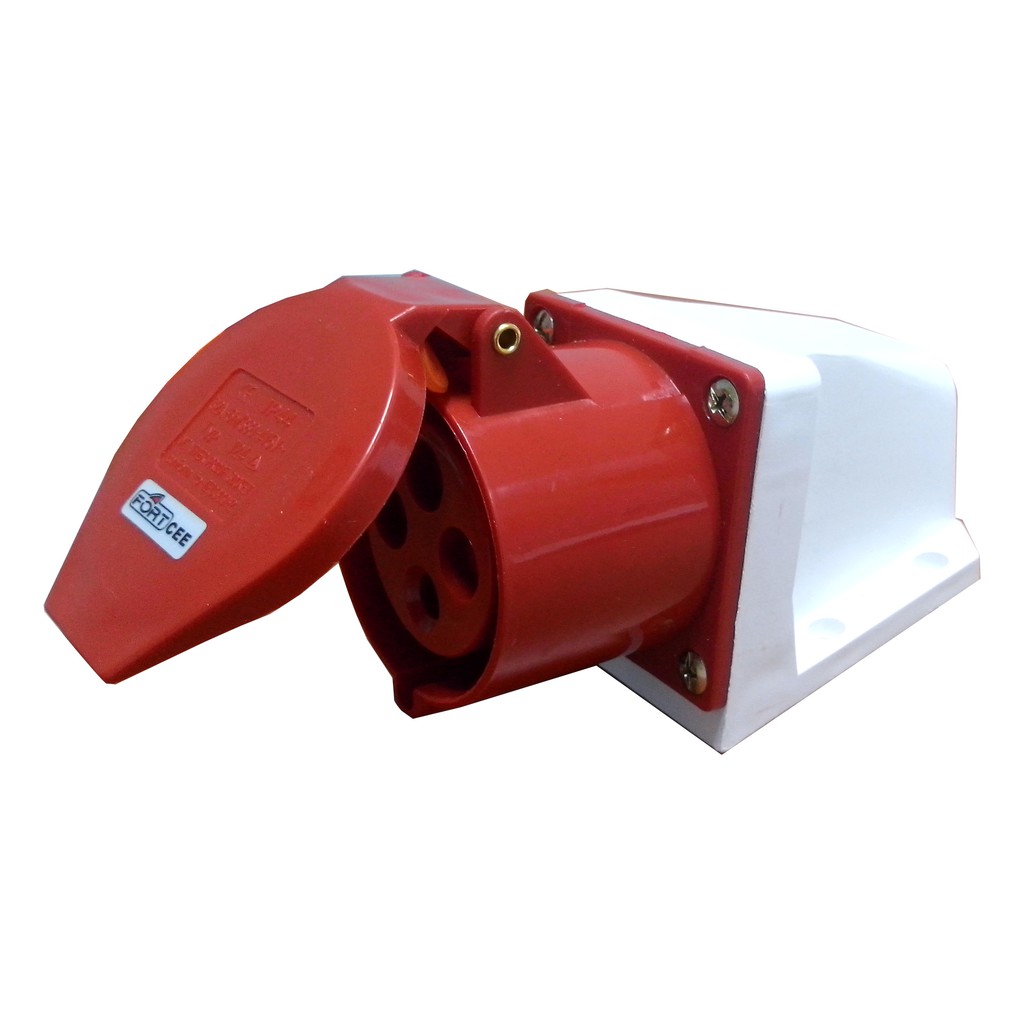 Jual Wall Socket / Surface Mounting IP44 115 5 Pin 16A Fort | Shopee Indonesia