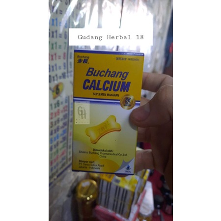 Jual BUCHANG CALCIUM - OBAT VITAMIN / PENGUAT TULANG - ORIGINAL ...