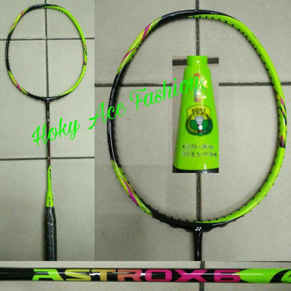 Jual Raket Badminton Yonex Astrox 6 100 Persen Original Spesial ...