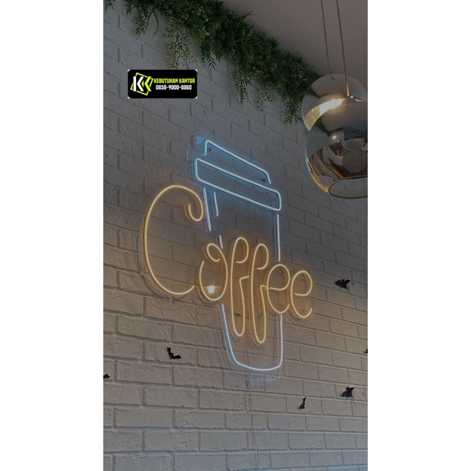 Jual Lampu Hias Neon Flex Design Coffe Dekorasi Neon Flex Custom ...