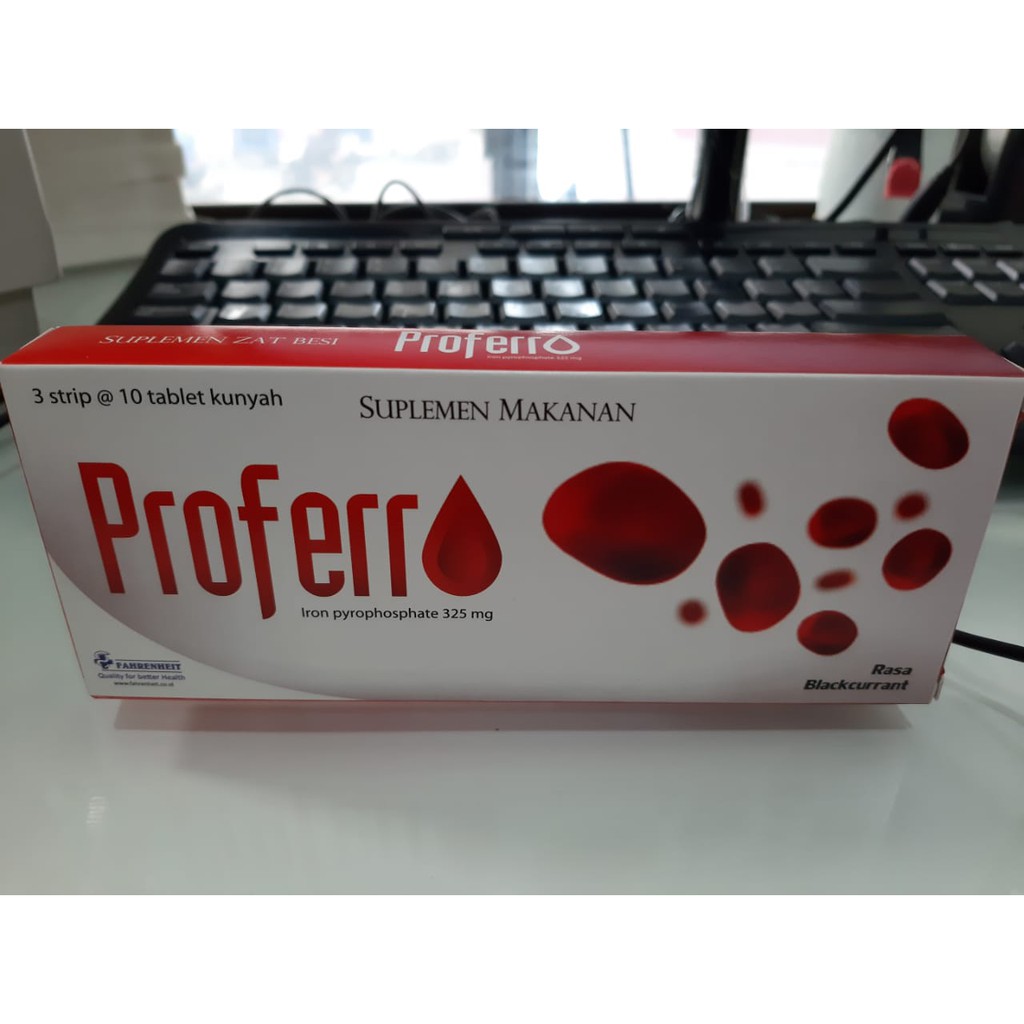 Jual PROFERRO PER BOX - Suplemen Penambah Darah | Shopee Indonesia