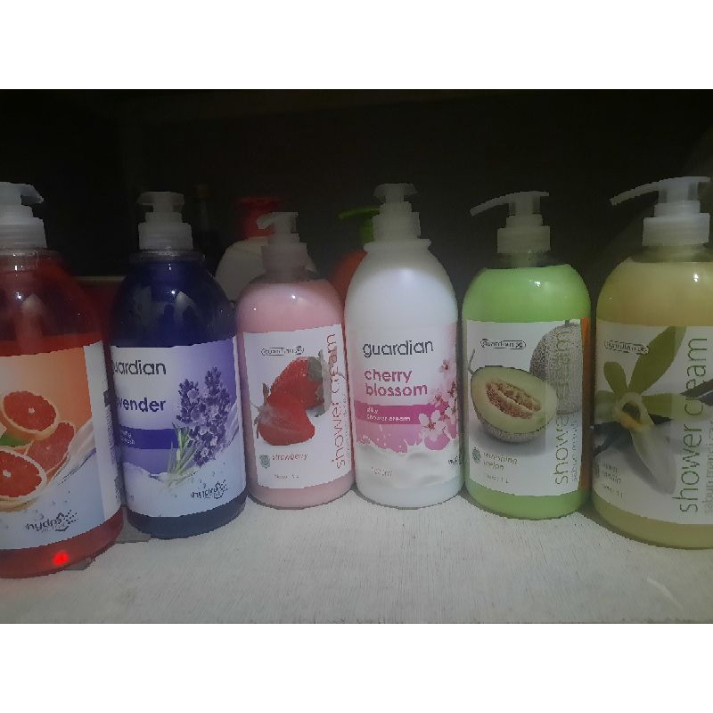 Jual guardian shower cream/body wash/sabun mandi/sabun cair | Shopee ...