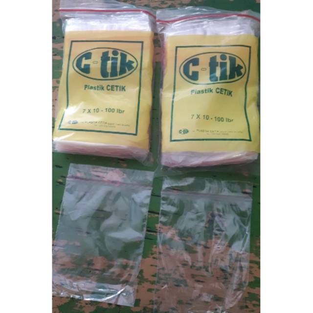 Jual Plastik Klip C-Tik 7x10 - 100 pcs | Shopee Indonesia