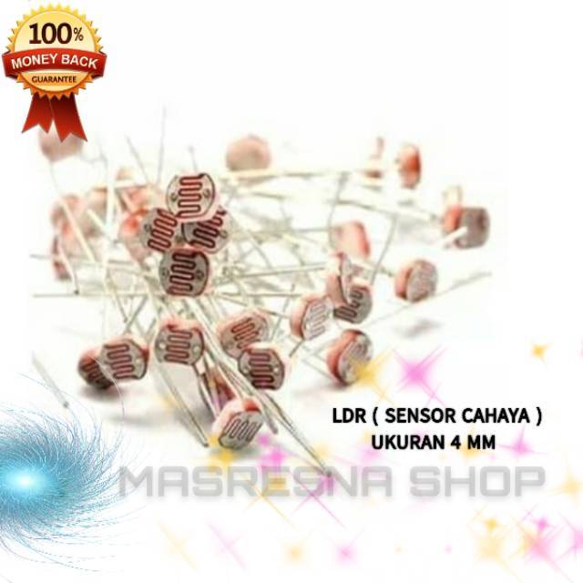 Jual Ldr 4 mm Murah ( Sensor Cahaya ) | Shopee Indonesia