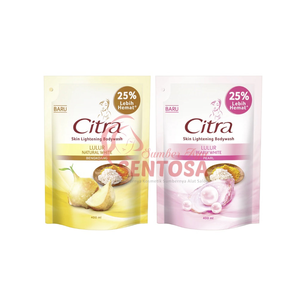 Jual CITRA SKIN LIGHTENING BODY WASH 400 ML (REFILL) | Shopee Indonesia