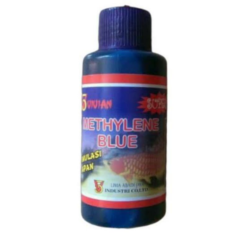 Jual methylene blue 100ml / metylene blue / obat biru / Obat Jamur Ikan / Obat Ikan Aquarium ...