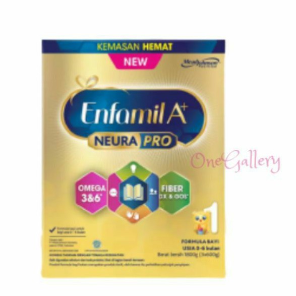 Jual Susu Enfa A+ 1 [3 x 600gr] 1800gr MFGM Pro | Shopee Indonesia