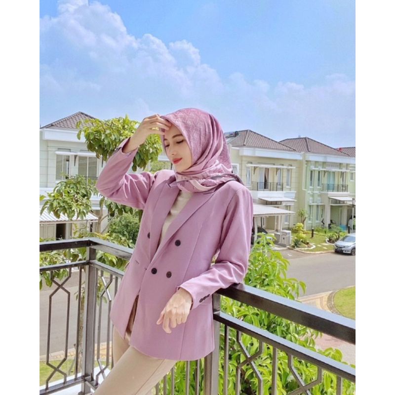Jual BLAZER WANITA TERBARU / MODEL BARU / JAS WANITA TERBARU / BLAZER ...