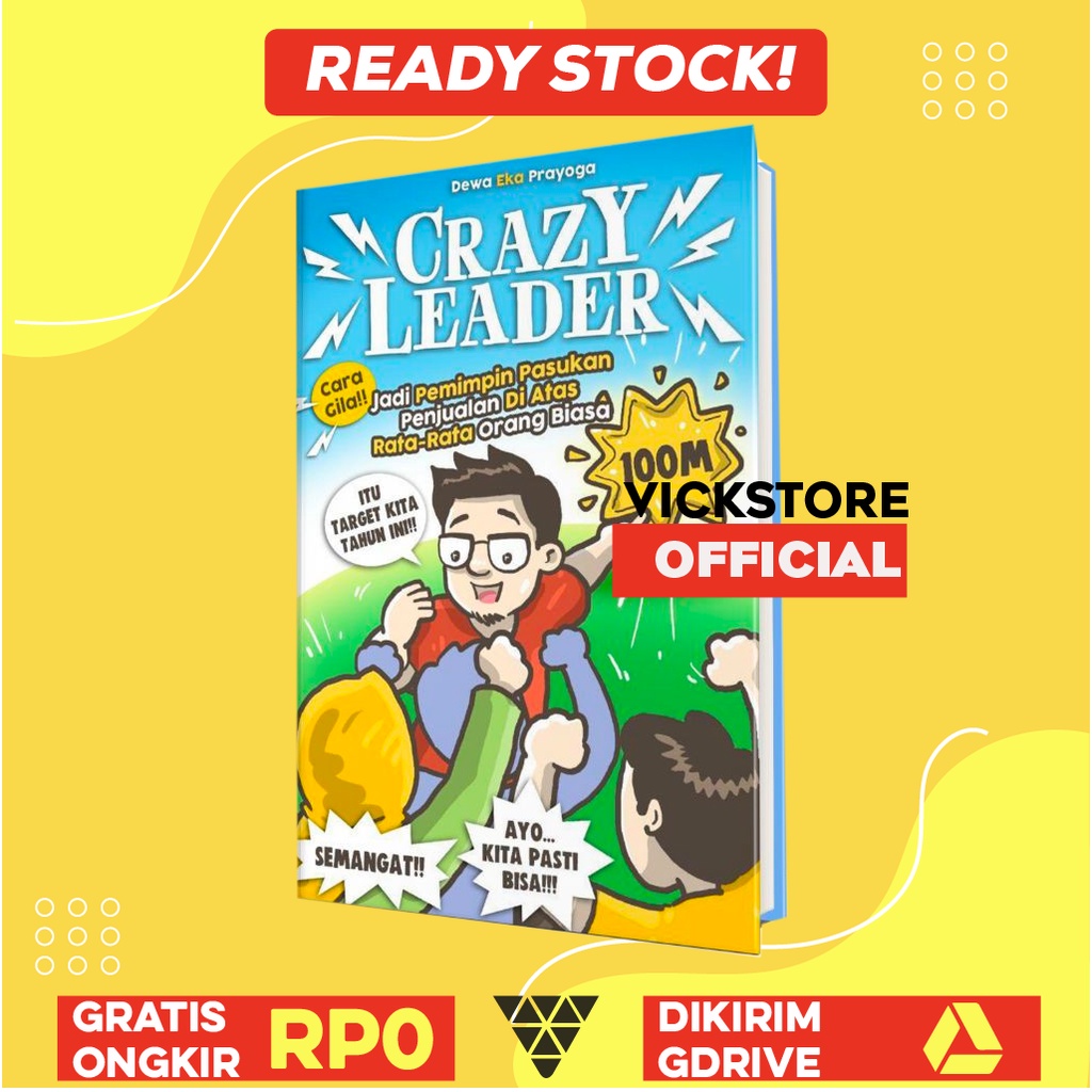 Jual CRAZY LEADER - Jadi Pemimpin Tim Penjualan yang Efektif dan ...