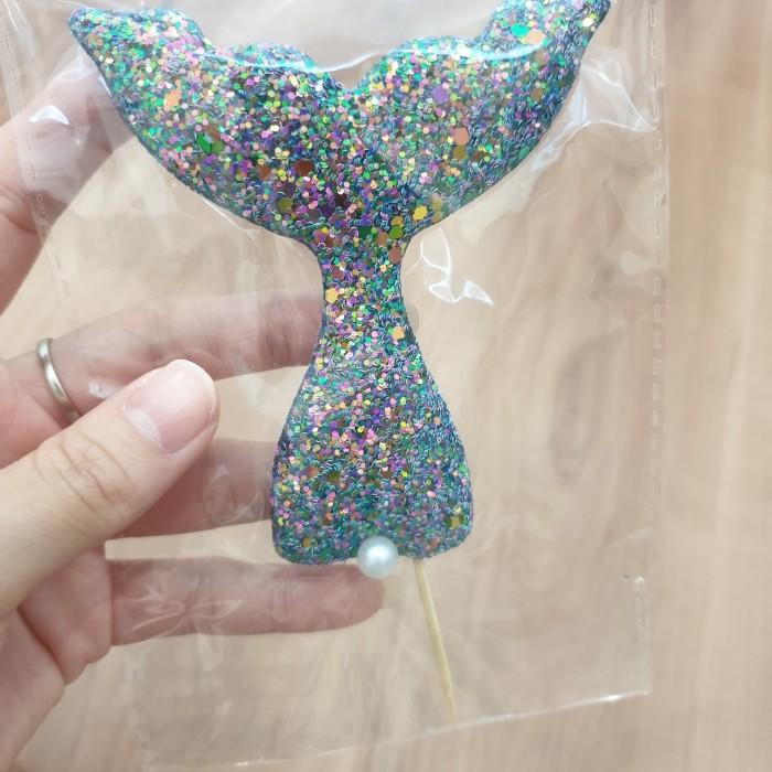 Jual Dekorasi Cake Topper Mermaid / Duyung /Ekor Mermaid / Ikan Duyung ...
