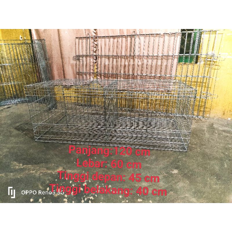 Jual KANDANG BOX P.120 CM × L.60 CM × T.40 CM STARTER DOC ANAK AYAM ...