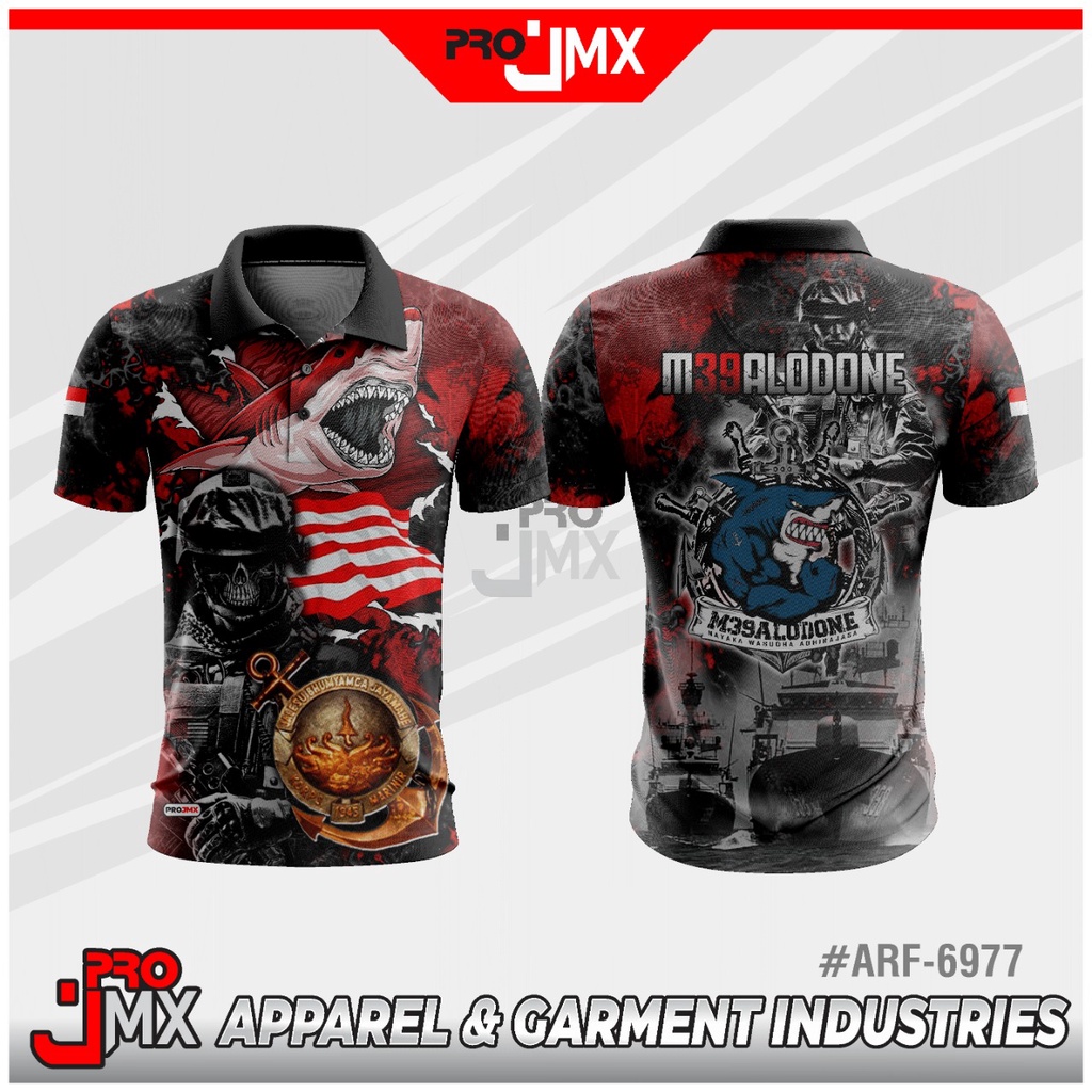 Jual PROJMX - KAOS JERSEY FULL PRINTING MEGALODON (BISA CUSTOM ...