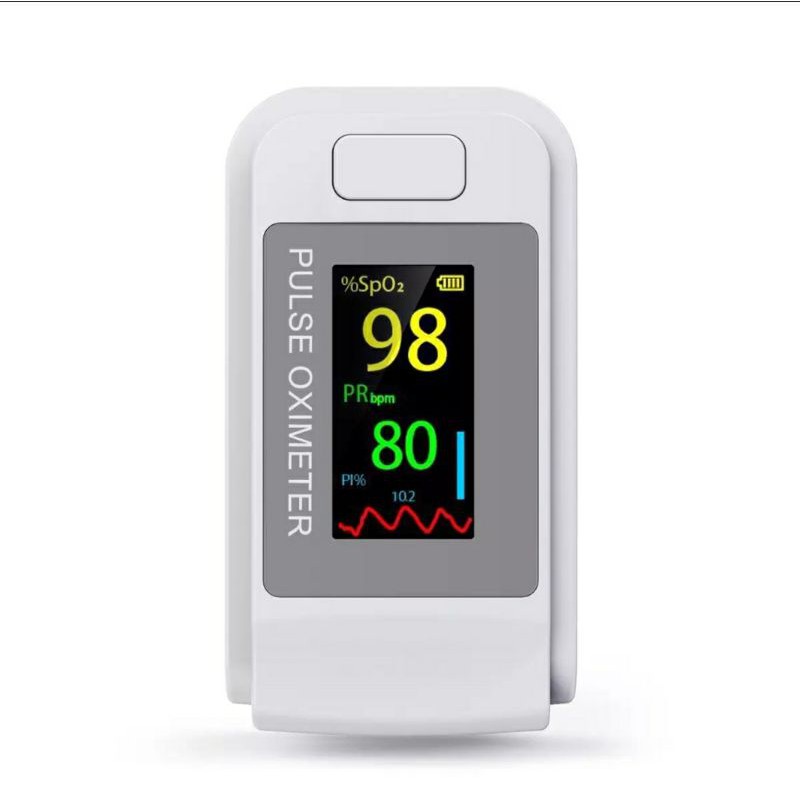 Jual pulse oximeter/ oxymeter / oksimeter saturasi oksigen | Shopee ...