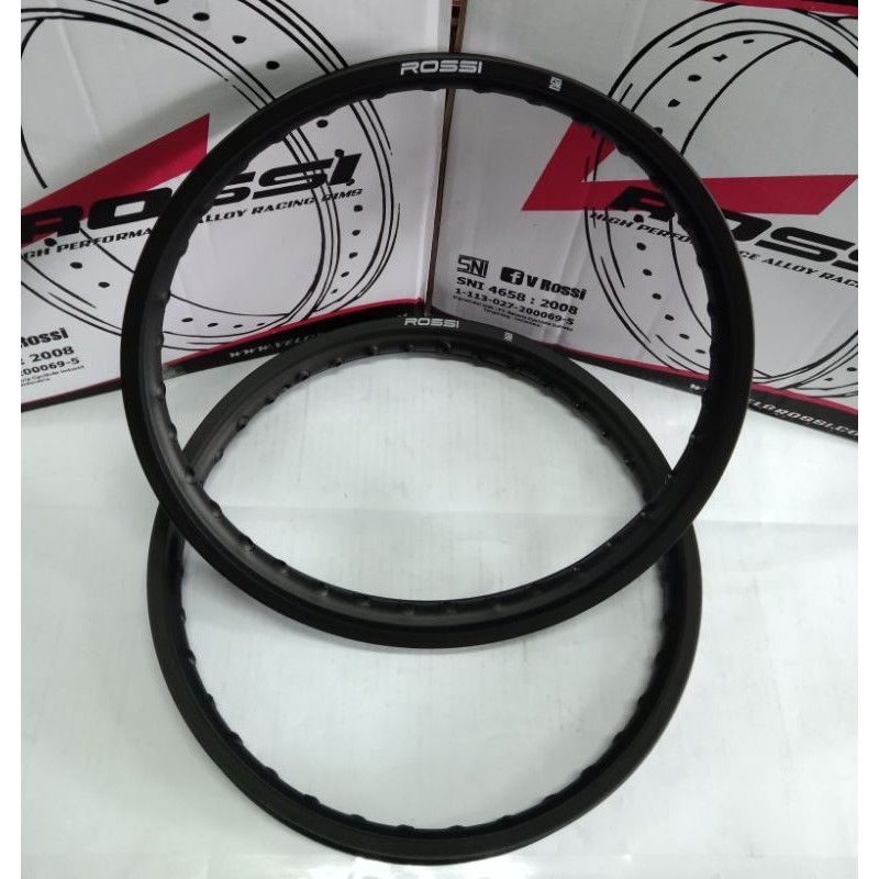 Jual VELG PELAK V ROSSI JARI JARI RUJI HITAM DOFF RING 17 UKURAN 140/ ...
