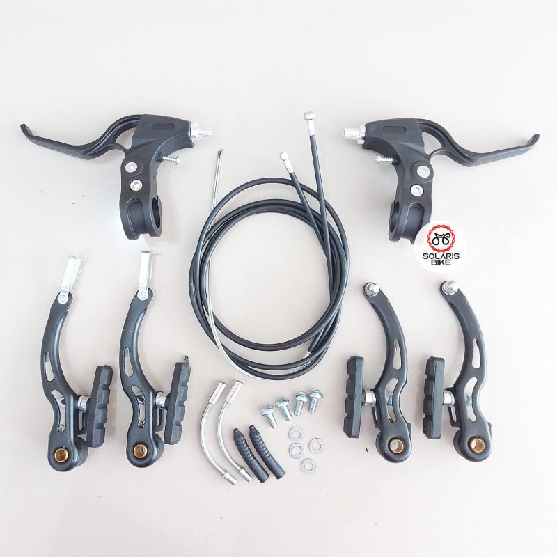 Jual Rem V Brake Sepeda MTB BMX Federal Folding Aloy Lengkap Full Set ...