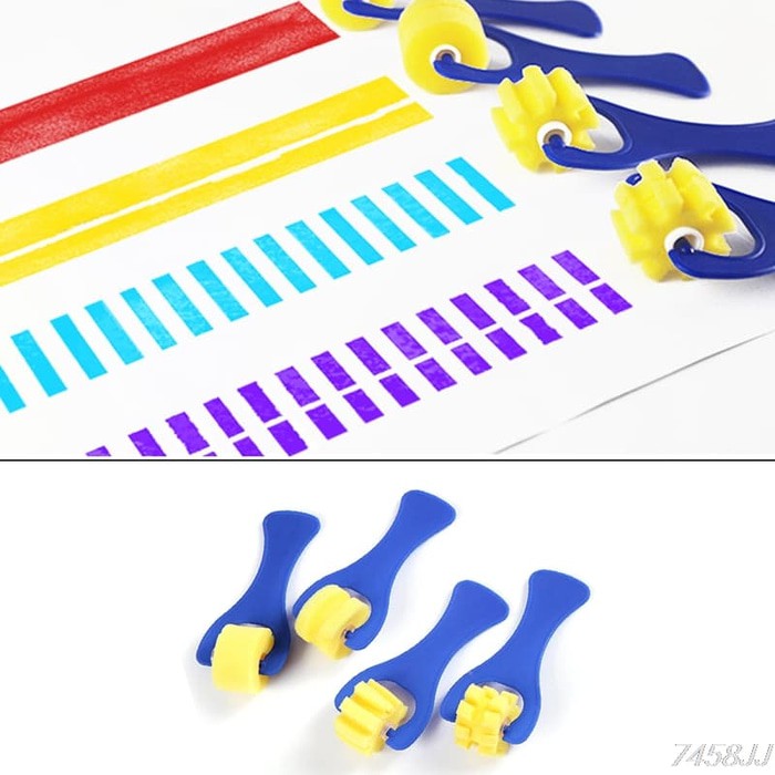 Jual Mini Sponge Paint Roller (4pcs) | Shopee Indonesia