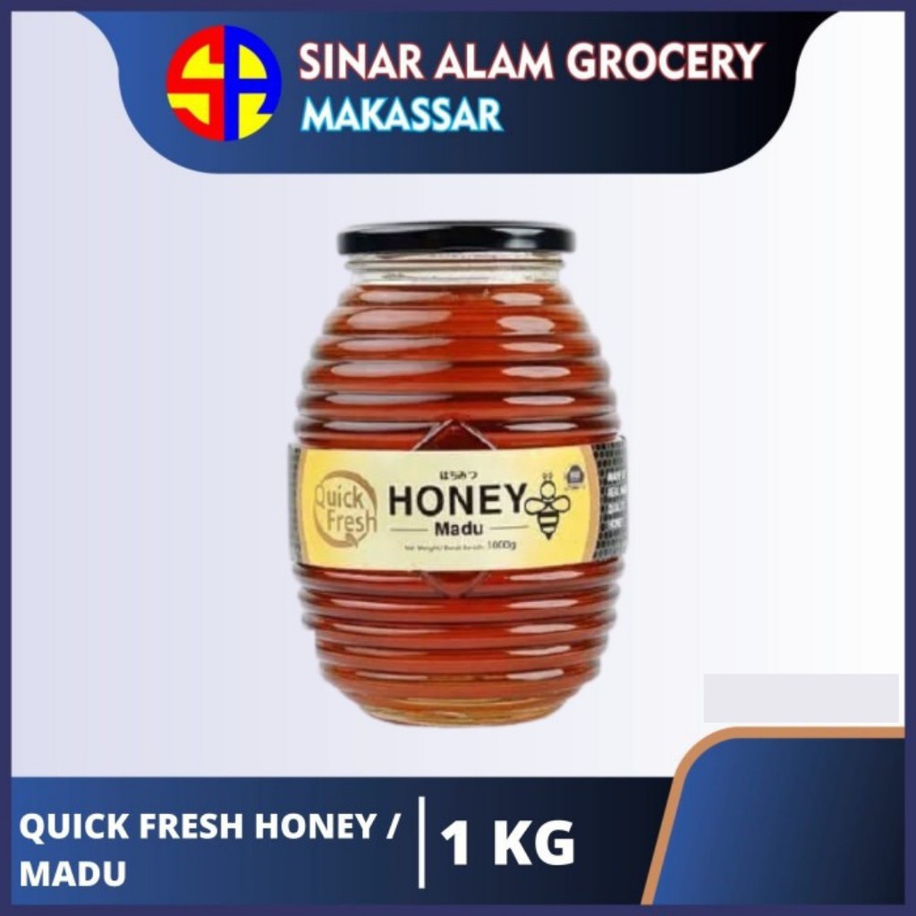 Jual Quick Fresh Honey / Madu 1 kg (Jar) | Shopee Indonesia