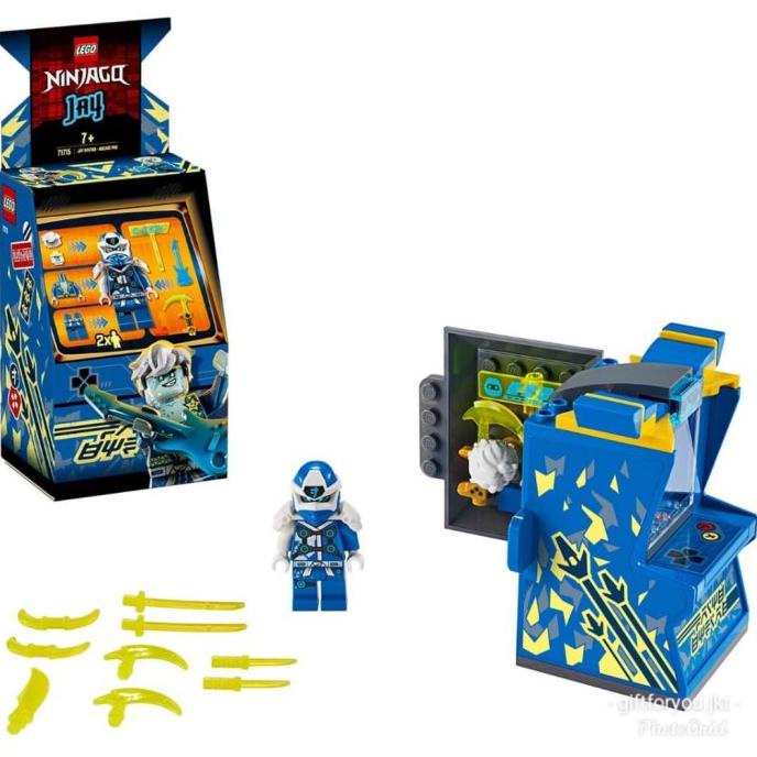 Jual Lego 71715 - LEGO NINJAGO 71715 Jay Avatar - Arcade Pod - 71715 ...