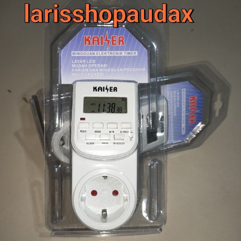 Jual STOP KONTAK TIMER DIGITAL KAISER | Shopee Indonesia Jual STOP KONTAK TIMER DIGITAL KAISER | Shopee Indonesia