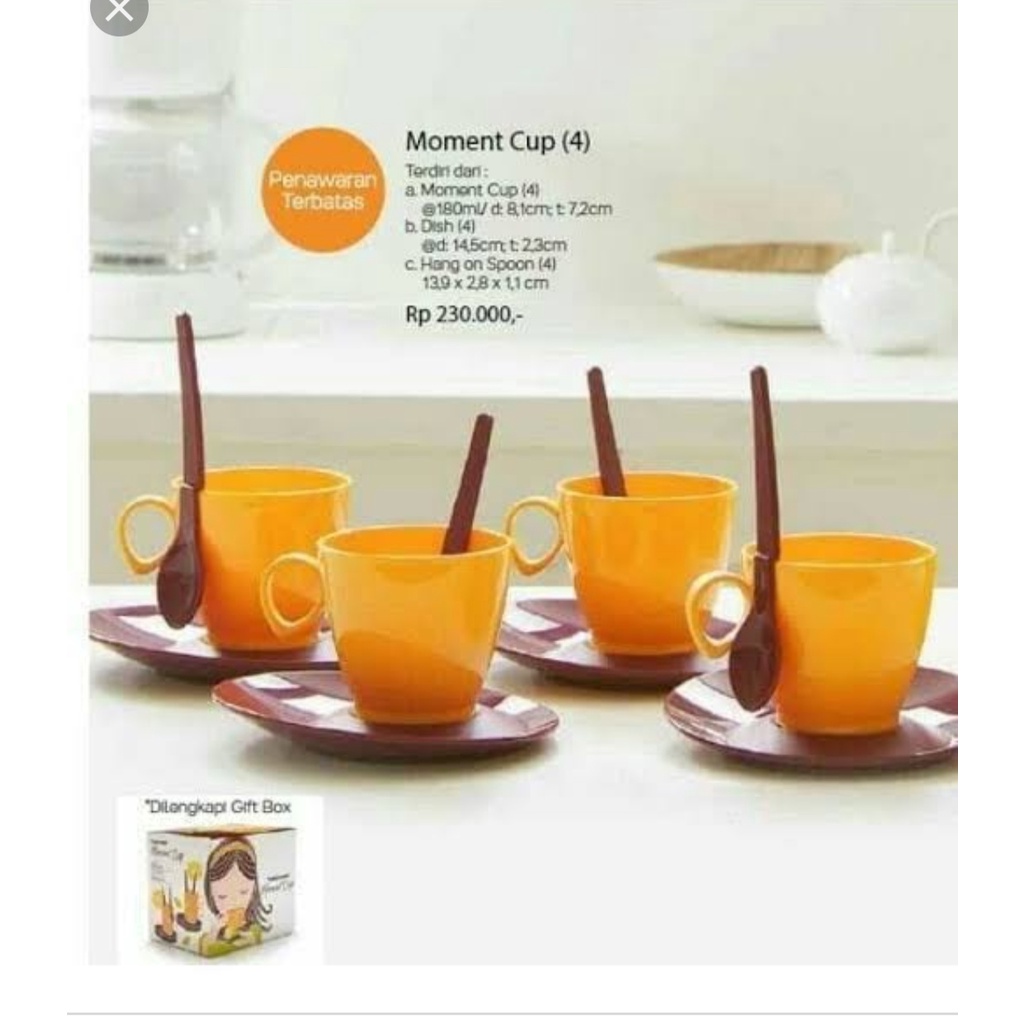 Jual Tupperware Moment Cup (gelas cangkir mug) | Shopee Indonesia