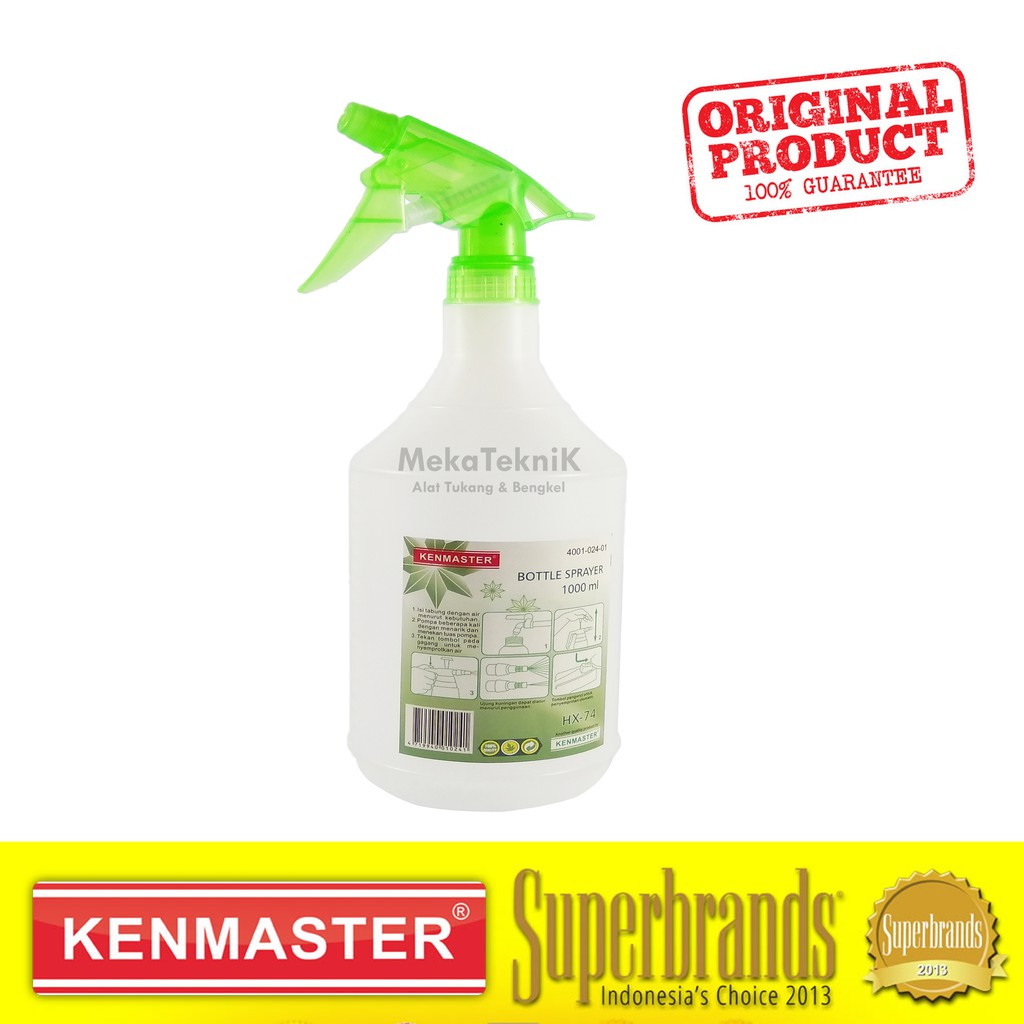 Jual Tudor 1 liter Kenmaster / Botol Sprayer 1 liter / Botol Semprot ...