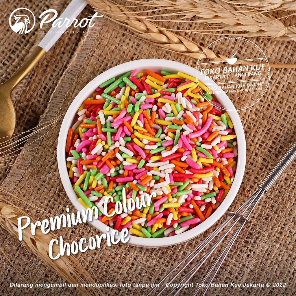 Jual Parrot Mesis Premium NURI Meses WARNA-WARNI 250gr Meises Pelangi ...