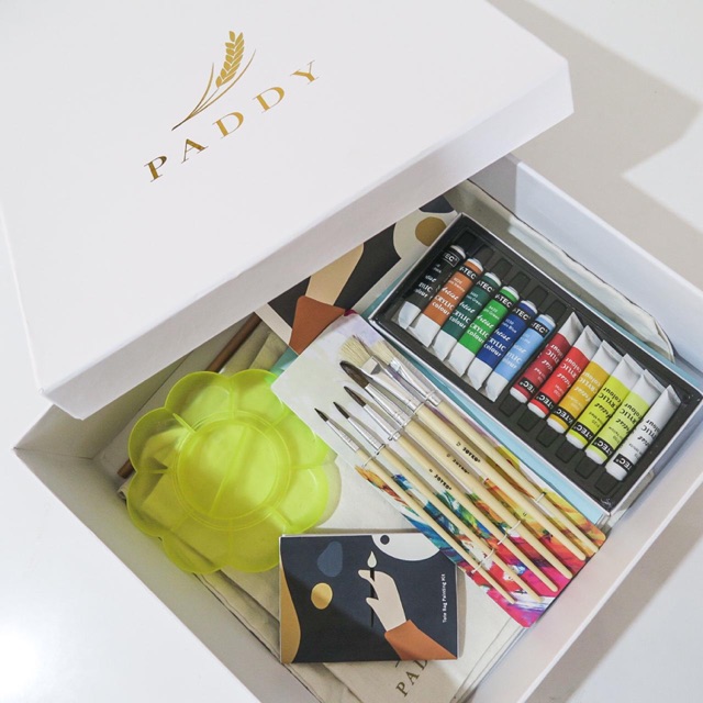 Jual DIY Tote Bag Painting Kit (Include FREE Outline) | Shopee Indonesia