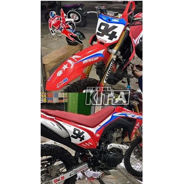 Jual Decal Sticker Honda Crf150L Dekal Striping CRF 150L Full Body ...