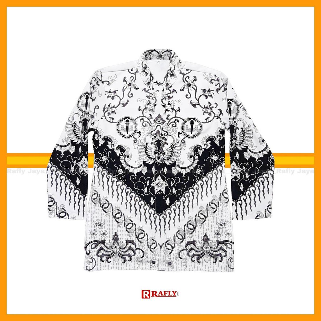 Jual Seragam PNS - Baju Batik PGRI Wanita Motif Kusuma Bangsa Lapis ...