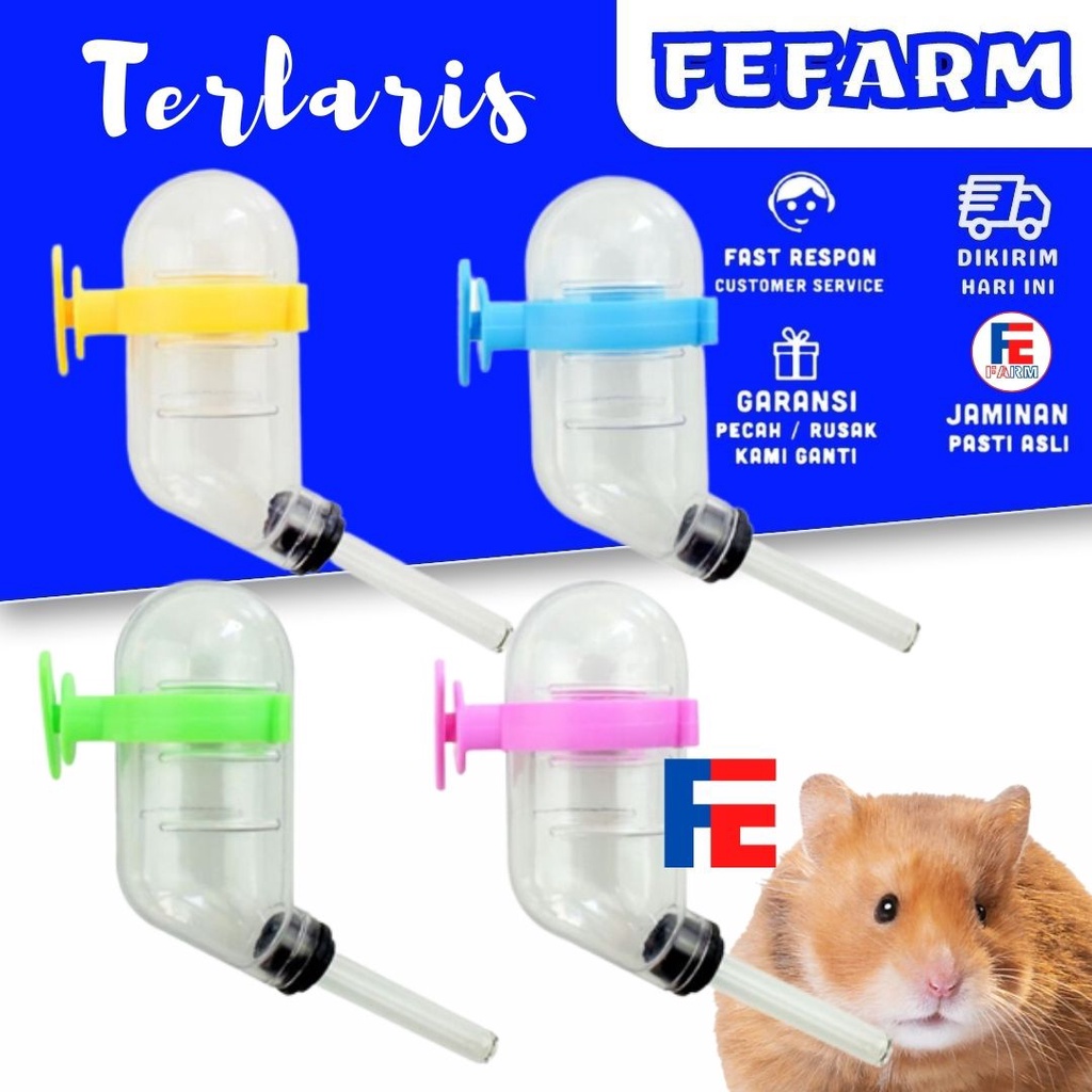 Jual TEMPAT MINUM HAMSTER 60ML SUGAR GLIDER LANDAK MINI KELINCI UKURAN ...