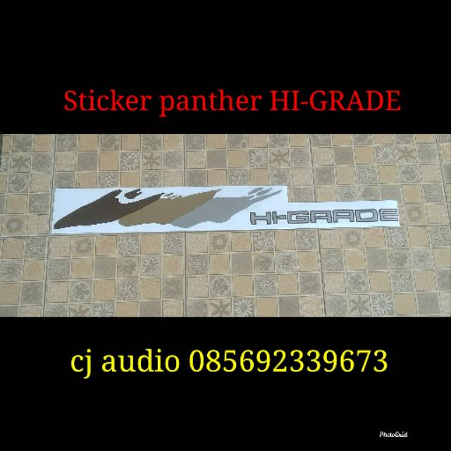 Jual Sticker stiker Mobil panther HI-grade | Shopee Indonesia
