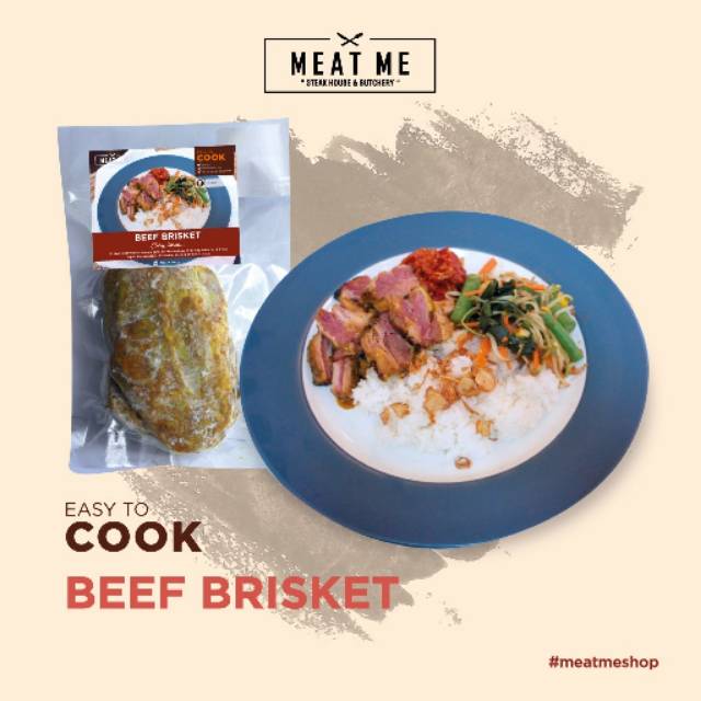 Jual MEAT ME Frozen Food - Beef Brisket | READY TO COOK | Shopee Indonesia